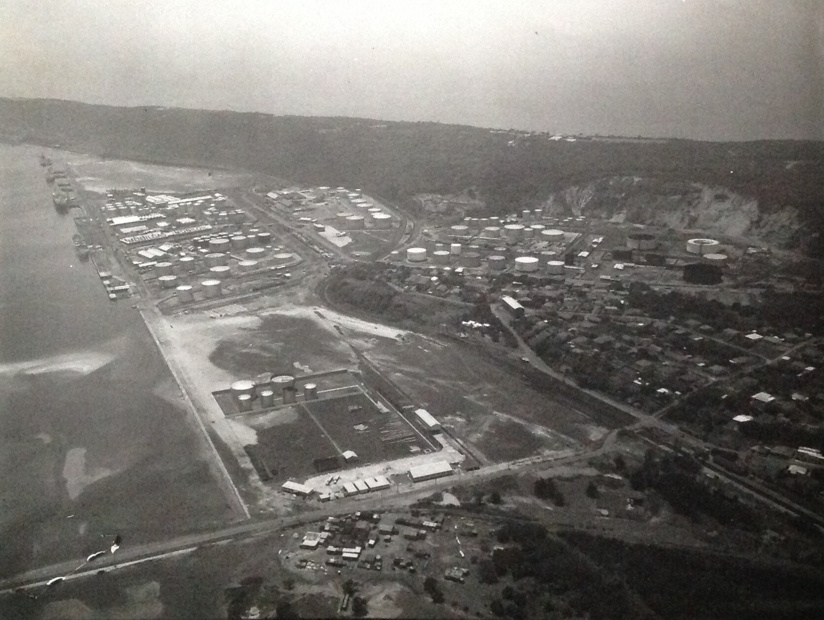 O4. Aerial Photograph of Durban bay and bluff by Lynn Acutt's via Carol ...